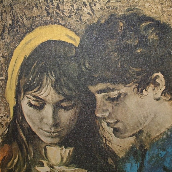 Sandu Liberman | Wall Decor | Sandu Lieberman Sweethearts And Flower ...